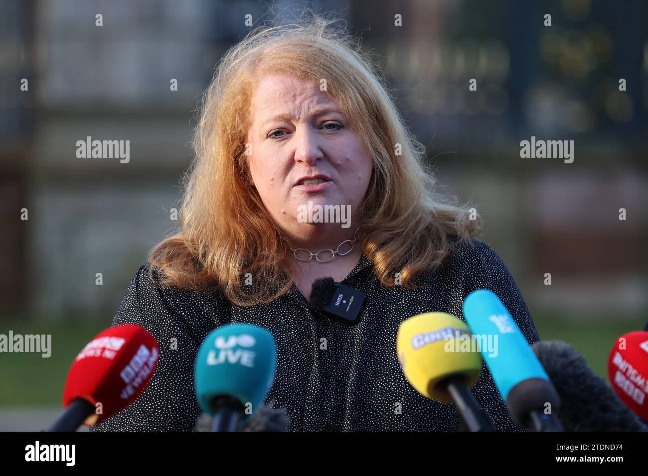 Alliance Party leader Naomi Long, and deputy leader Stephen Farry MP ...