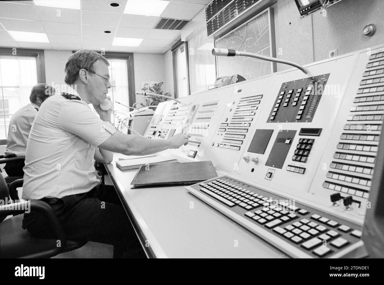 Haarlem regional fire department control room hi-res stock photography ...