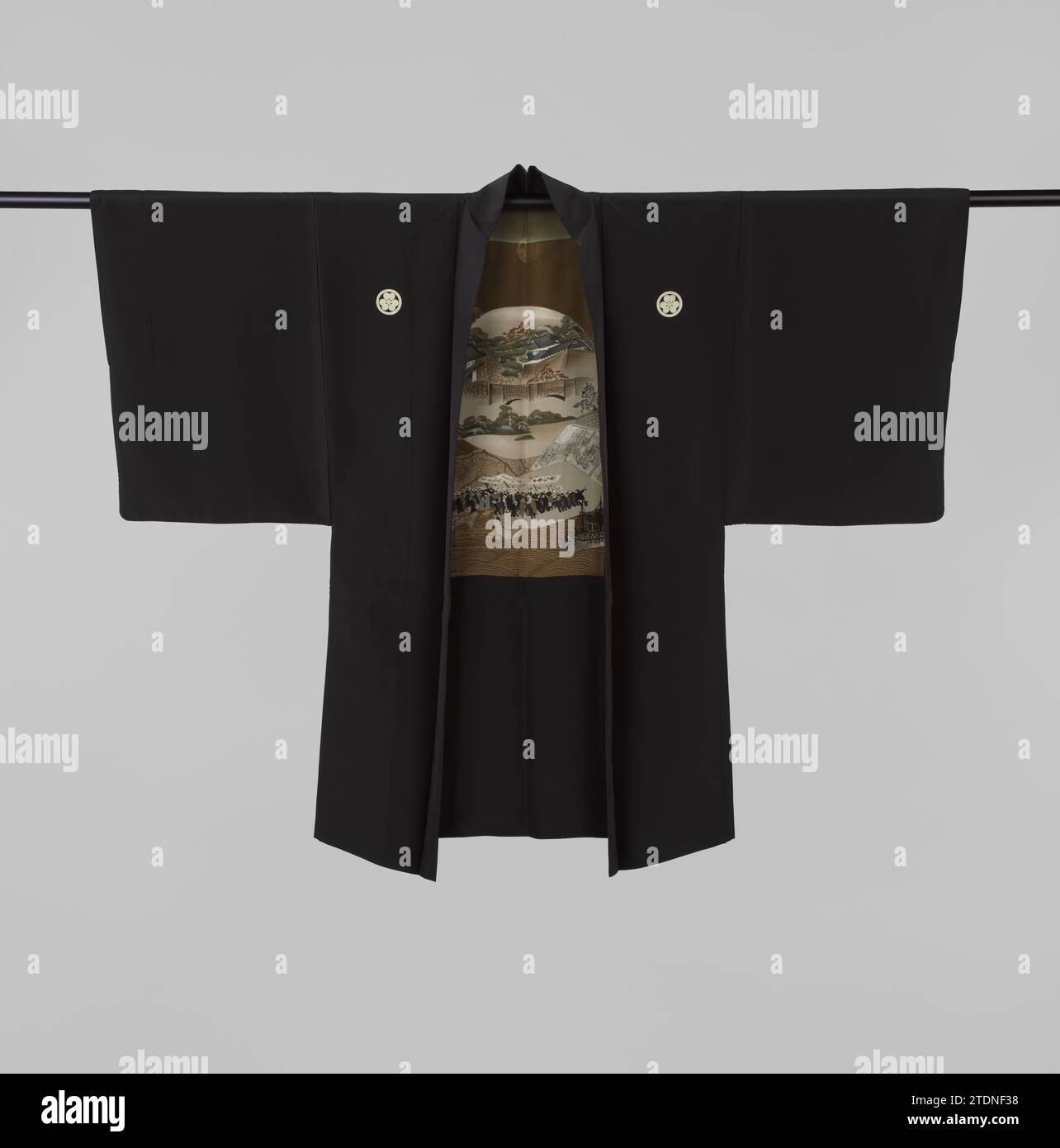 Men Haori with the birth of Akihito, 1933 - 1934 Haori for a man with a ...