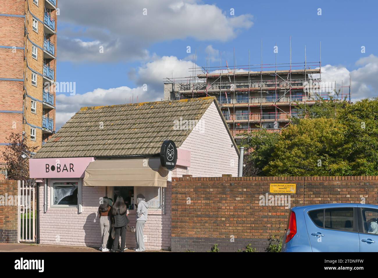 Bobar bubble tea, newham Stock Photo - Alamy