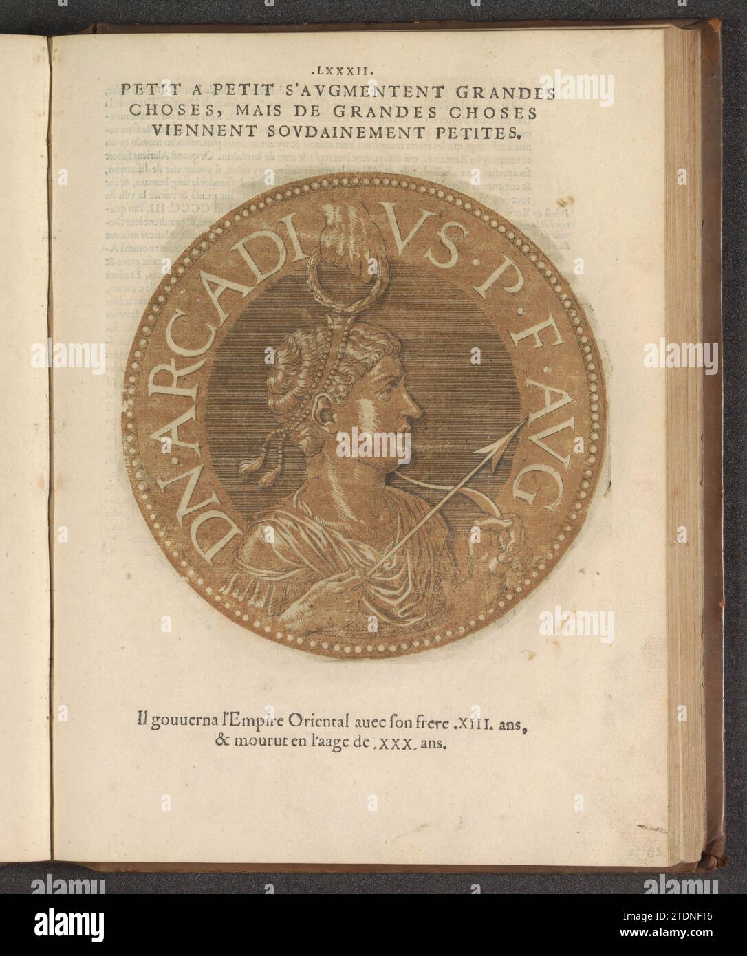 Portret van Keizer Arcadius, 1559 Portrait of Emperor Arcadius, on a ...