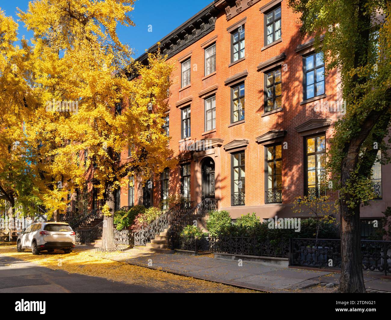 Typical entrance door new york hi-res stock photography and images - Alamy