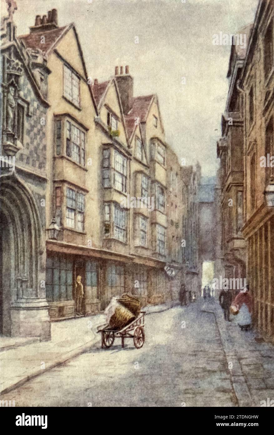 Cloth Fair, West Smithfield, looking West, 1904 The Ward of Farringdon ...
