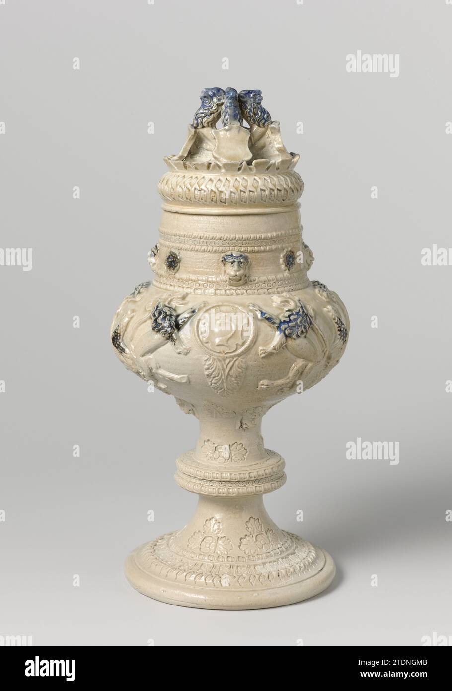 Covered goblet with the coat of arms of the Von Schwindt family, Anno ...