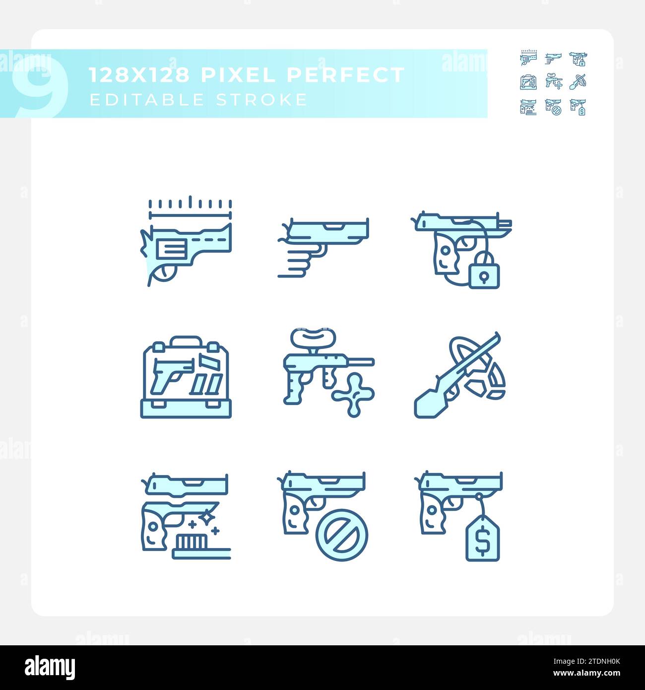 Weapons safety training Stock Vector Images - Alamy