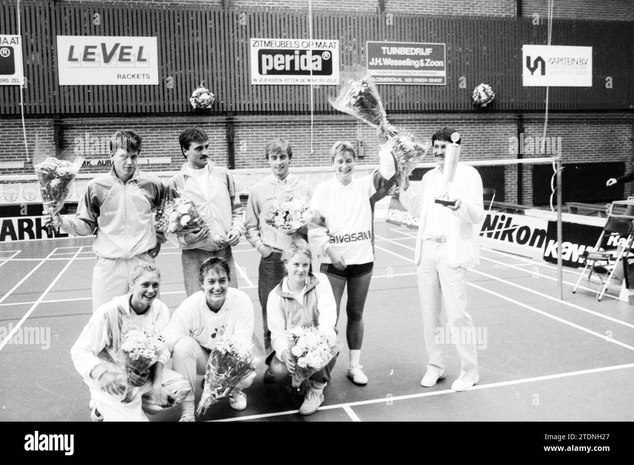 Badminton prize giving ceremony, 00-00-1986, Whizgle News from the Past ...