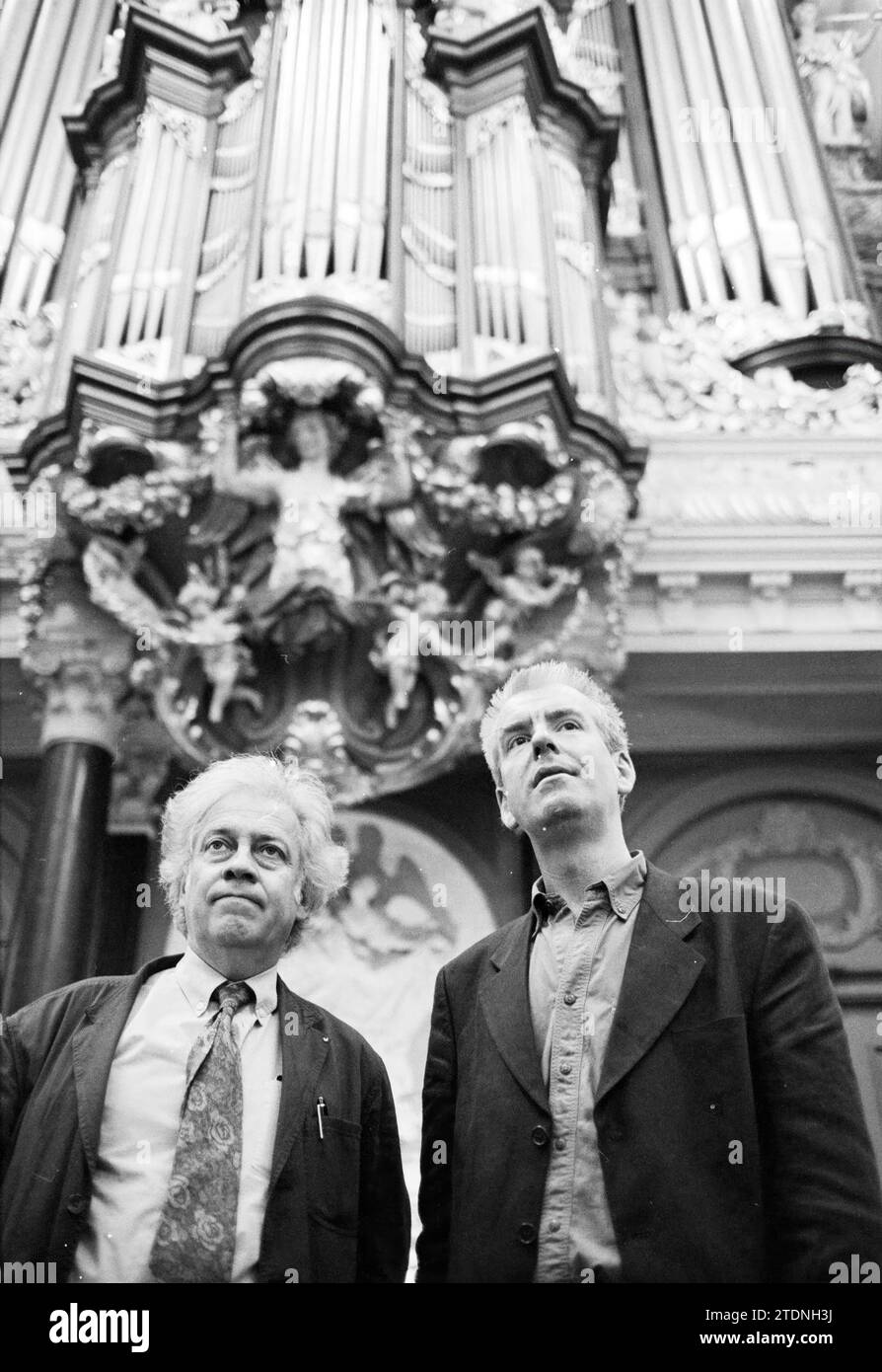 Jury members organ competition, Grote Kerk, 04-07-1994, Whizgle News ...