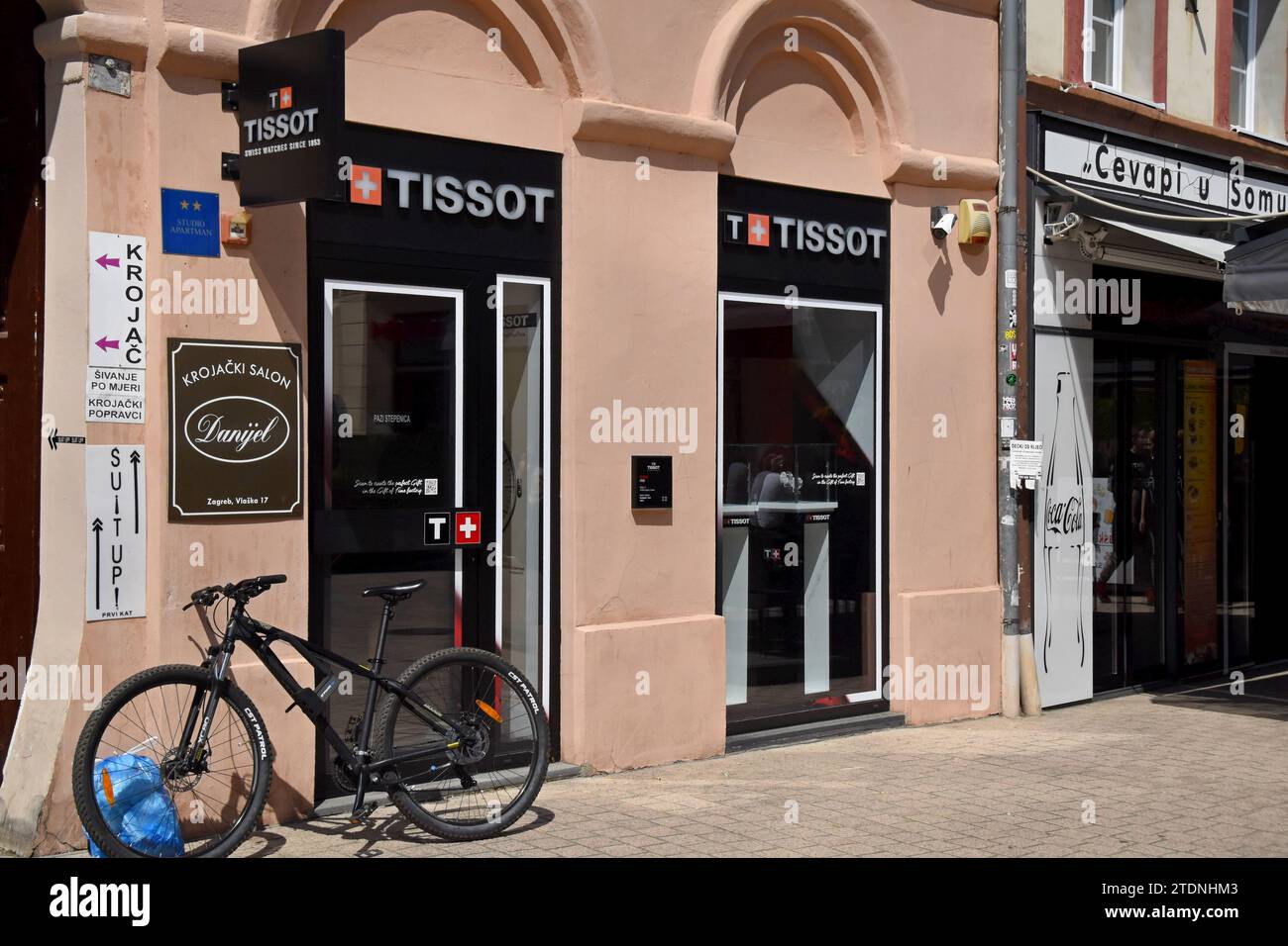Tissot watch shop in Zagreb, Croatia, May 2023 Stock Photo - Alamy