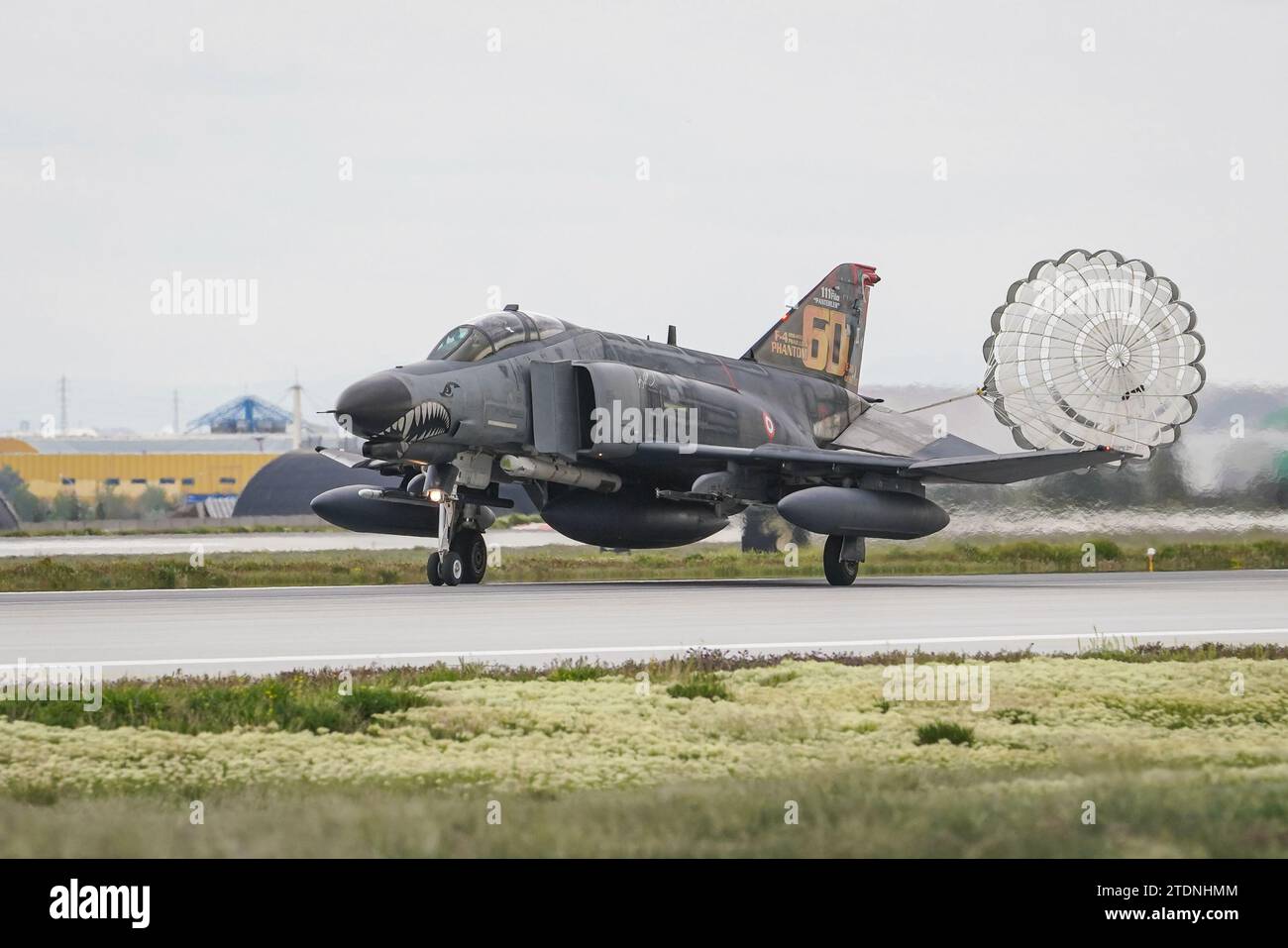 KONYA, TURKIYE - MAY 09, 2023: Turkish Air Force McDonnell Douglas F-4E ...