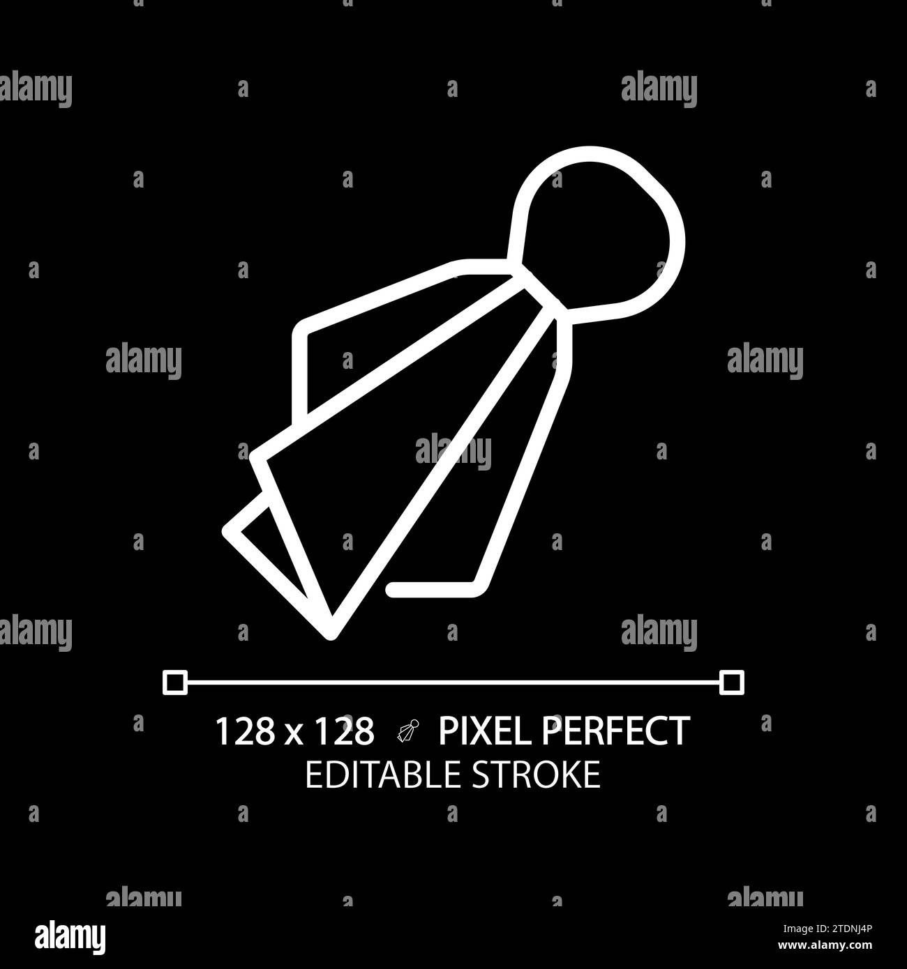 Penalty flag white linear icon for dark theme Stock Vector Image & Art ... Penalty flag white linear icon for dark theme Stock Vector Image & Art ...