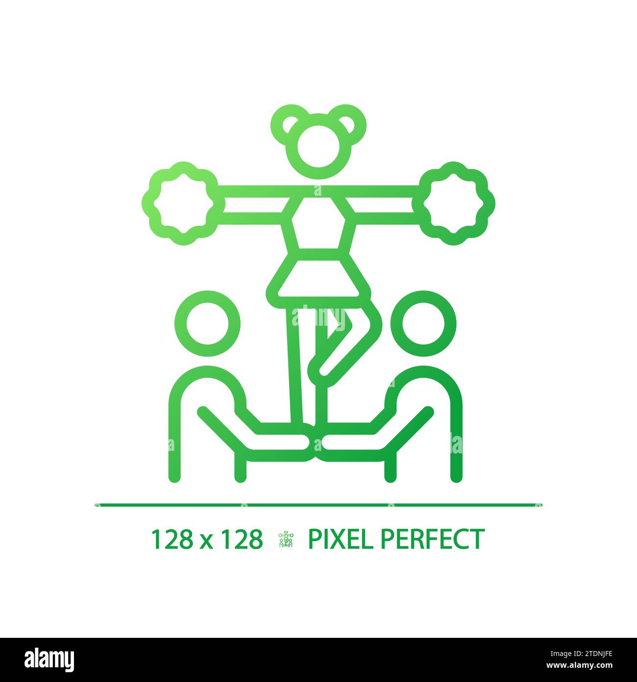 Cheerleading gradient linear vector icon Stock Vector Image & Art - Alamy Cheerleading gradient linear vector icon Stock Vector Image & Art - Alamy