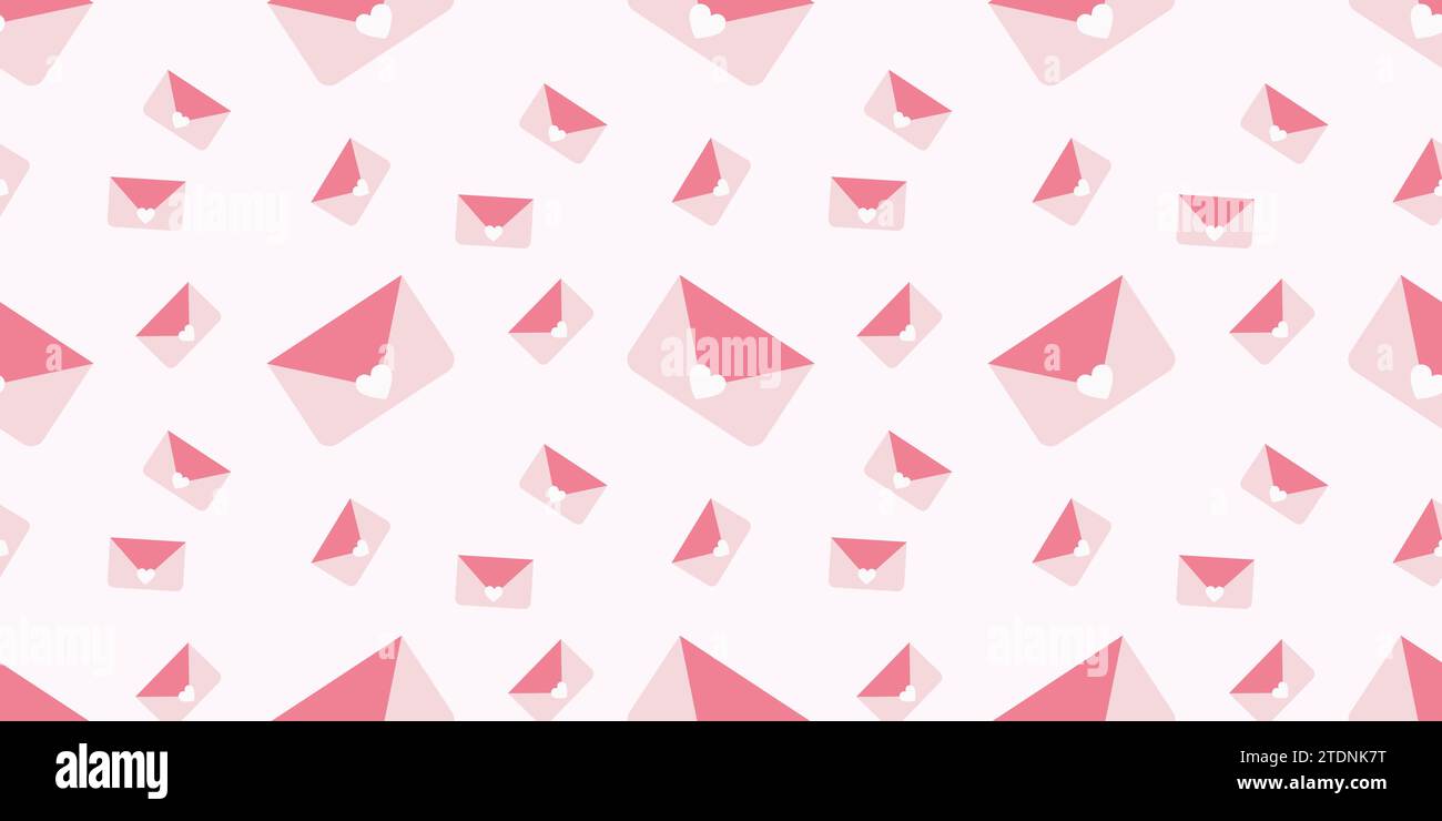 Love letters seamless pattern. Repeating design element for printing on ...