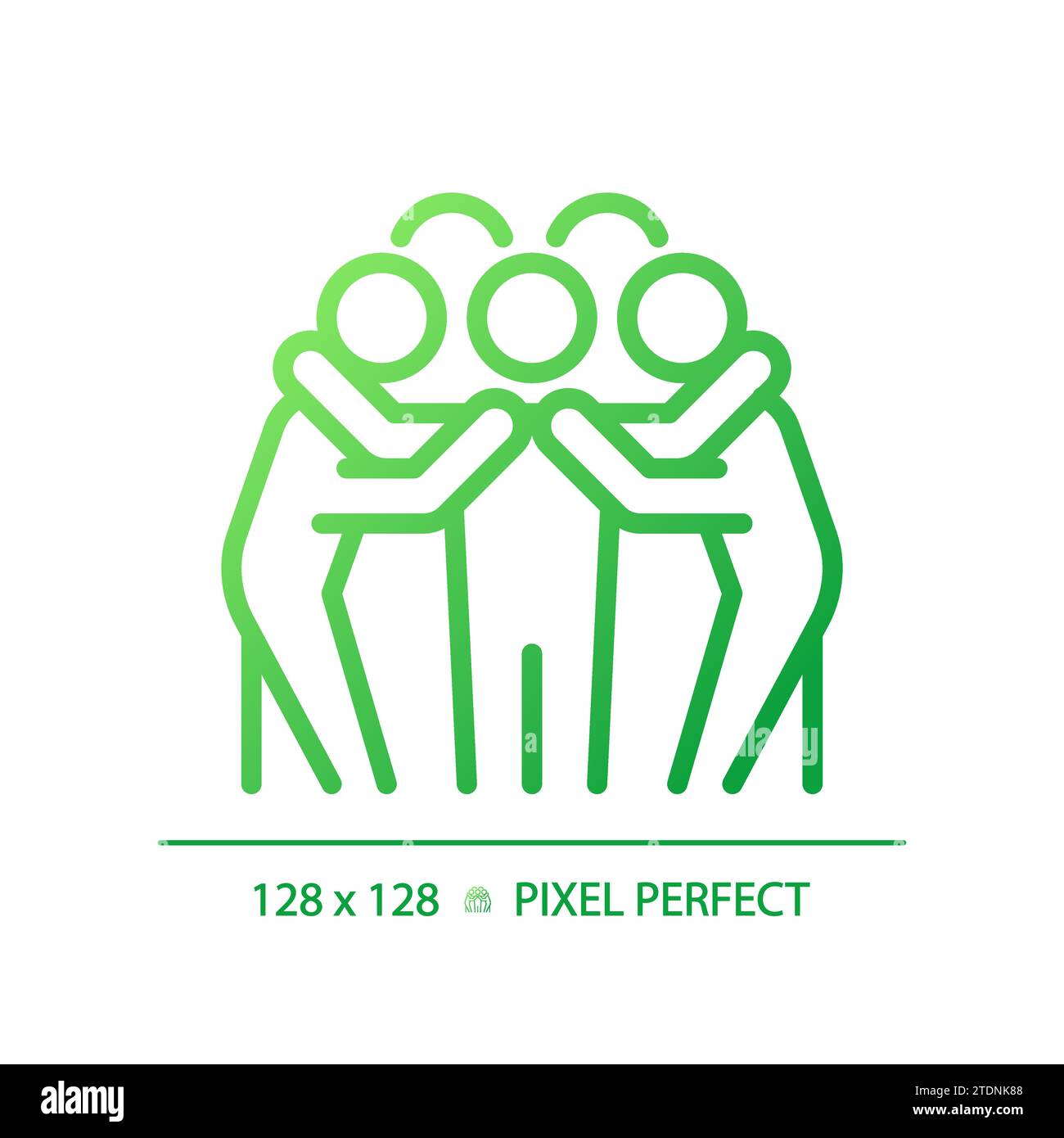 Bonding exercise Stock Vector Images - Alamy