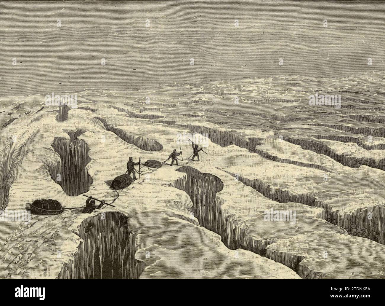 a Greenland Ice-sheet from the book ' The story of our planet ' by ...