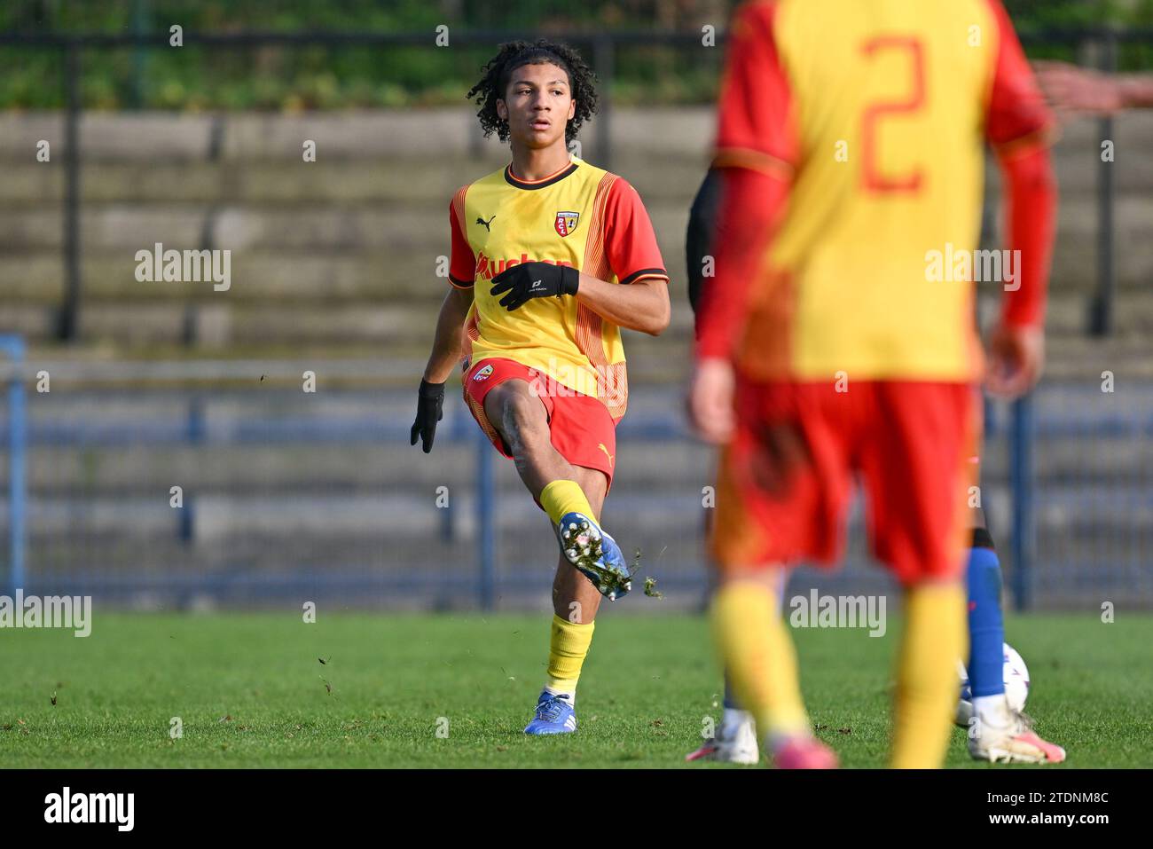 Ismaelo Ganiou (5) of RC Lens pictured during the Uefa Youth League ...