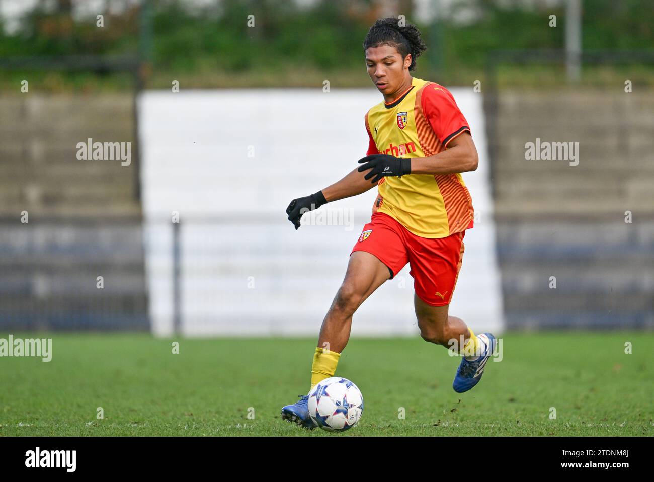 Ismaelo Ganiou (5) of RC Lens pictured during the Uefa Youth League ...