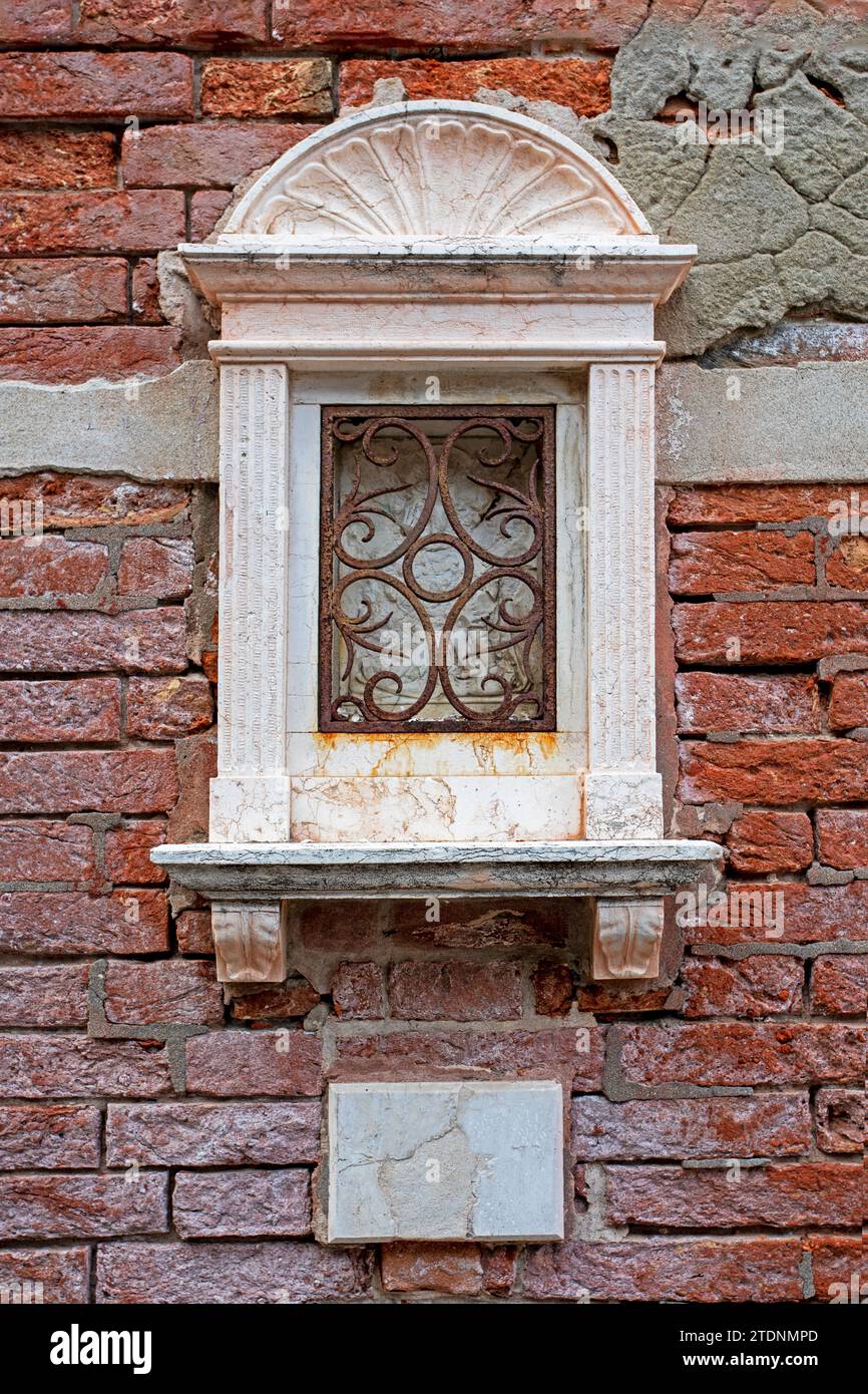 beautiful historical window in Venice. travel and tourism Stock Photo ...