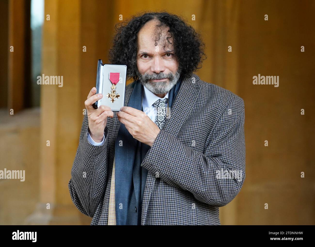 Artist Hew Locke after being made an Officer of the Order of the ...