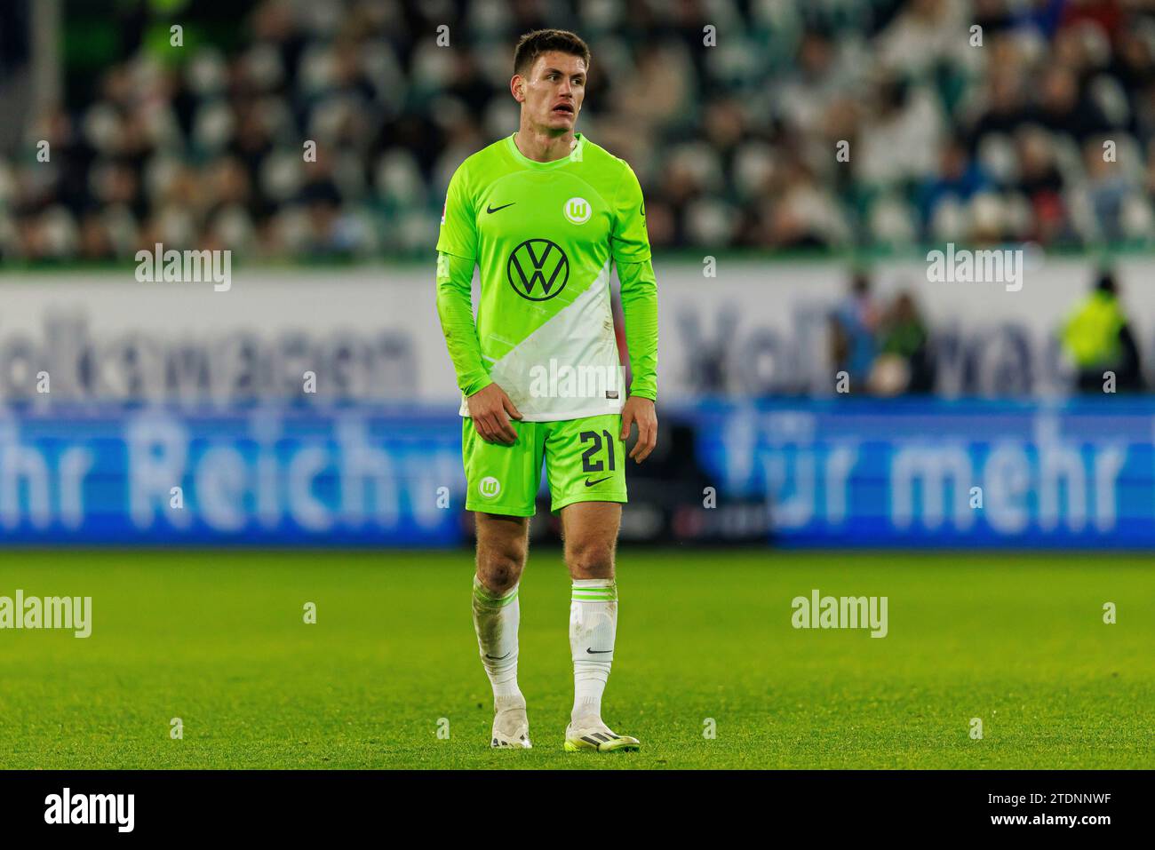 Wolfsburg, Deutschland. 09th Dec, 2023. firo: 09.12.2023, football ...
