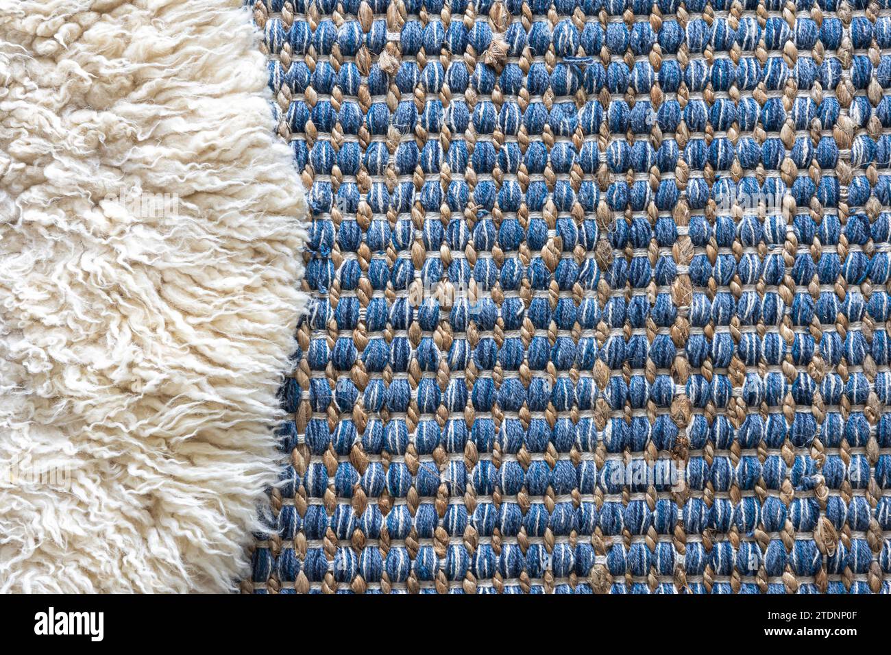 Seamless carpet texture, floor pattern of blue color Stock Photo - Alamy