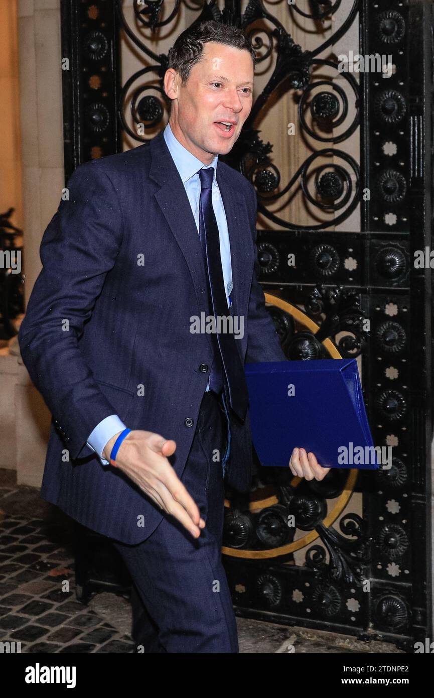 London, UK. 19th Dec, 2023. Alex Chalk, KC, MP, Secretary of State for ...