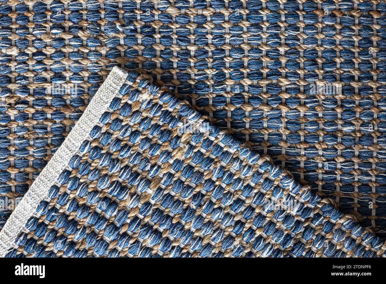 Seamless carpet texture, floor pattern of blue color Stock Photo - Alamy