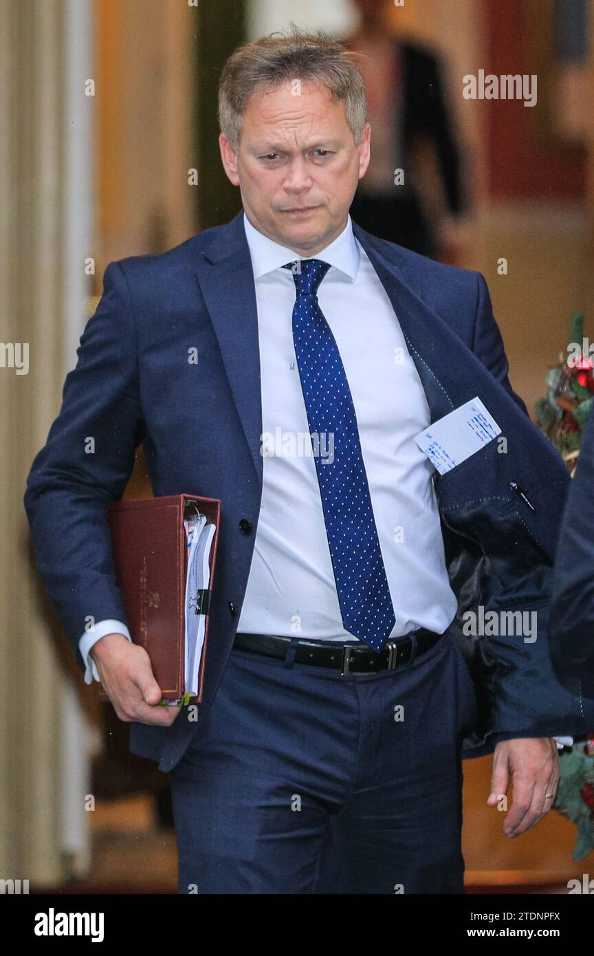 London, UK. 19th Dec, 2023. Grant Shapps, MP, Secretary of State for ...