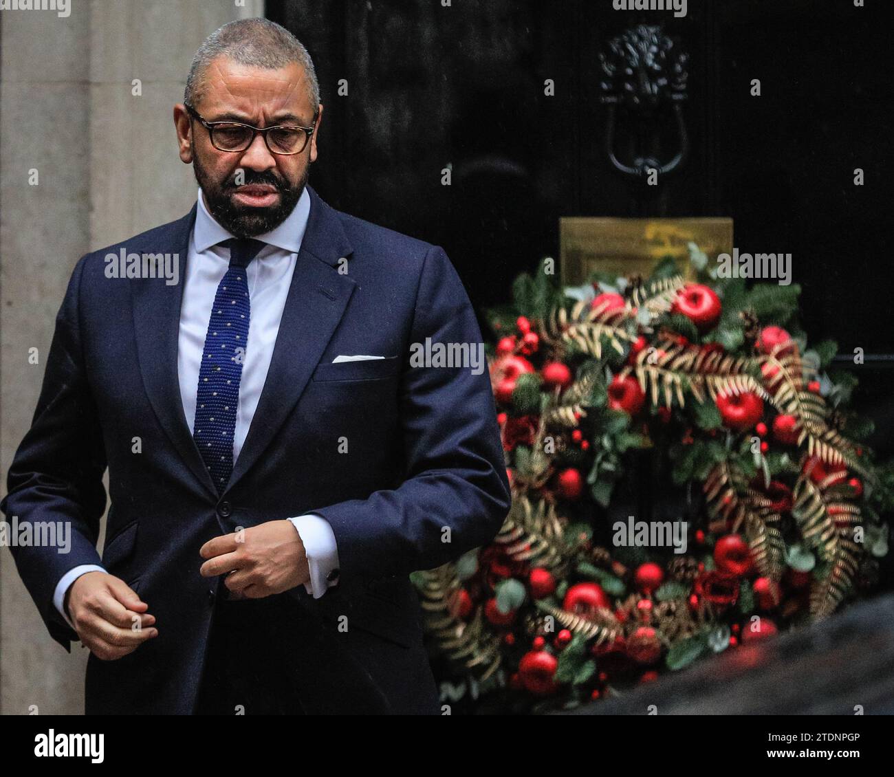 London, UK. 19th Dec, 2023. James Cleverly, MP, Secretary of State for ...