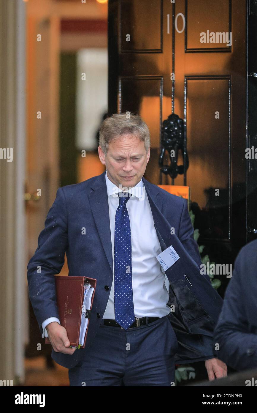 London, UK. 19th Dec, 2023. Grant Shapps, MP, Secretary of State for ...