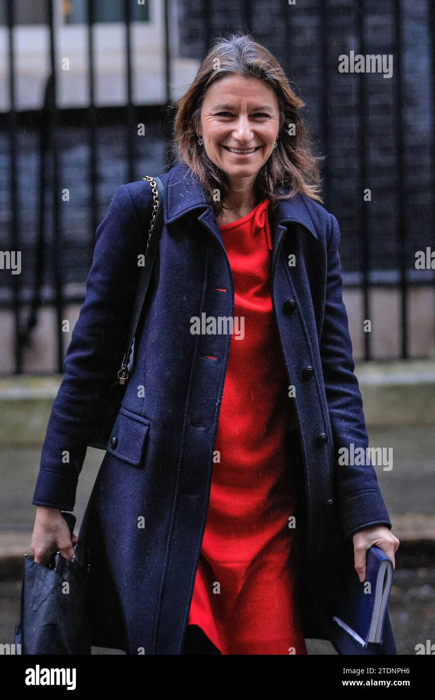 London, UK. 19th Dec, 2023. Lucy Frazer, MP, Secretary of State for ...