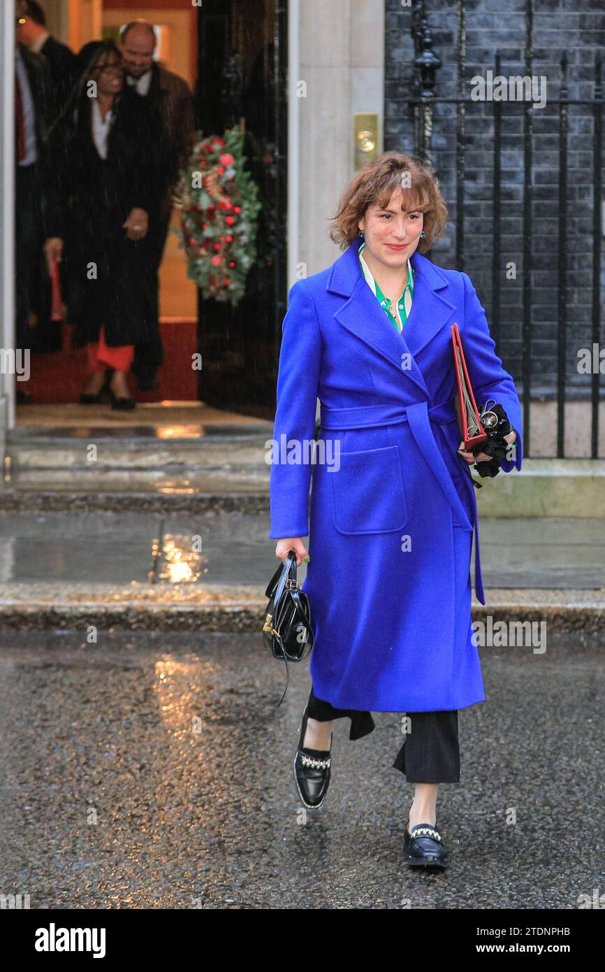 London, UK. 19th Dec, 2023. Victoria Atkins, MP, Secretary of State for ...
