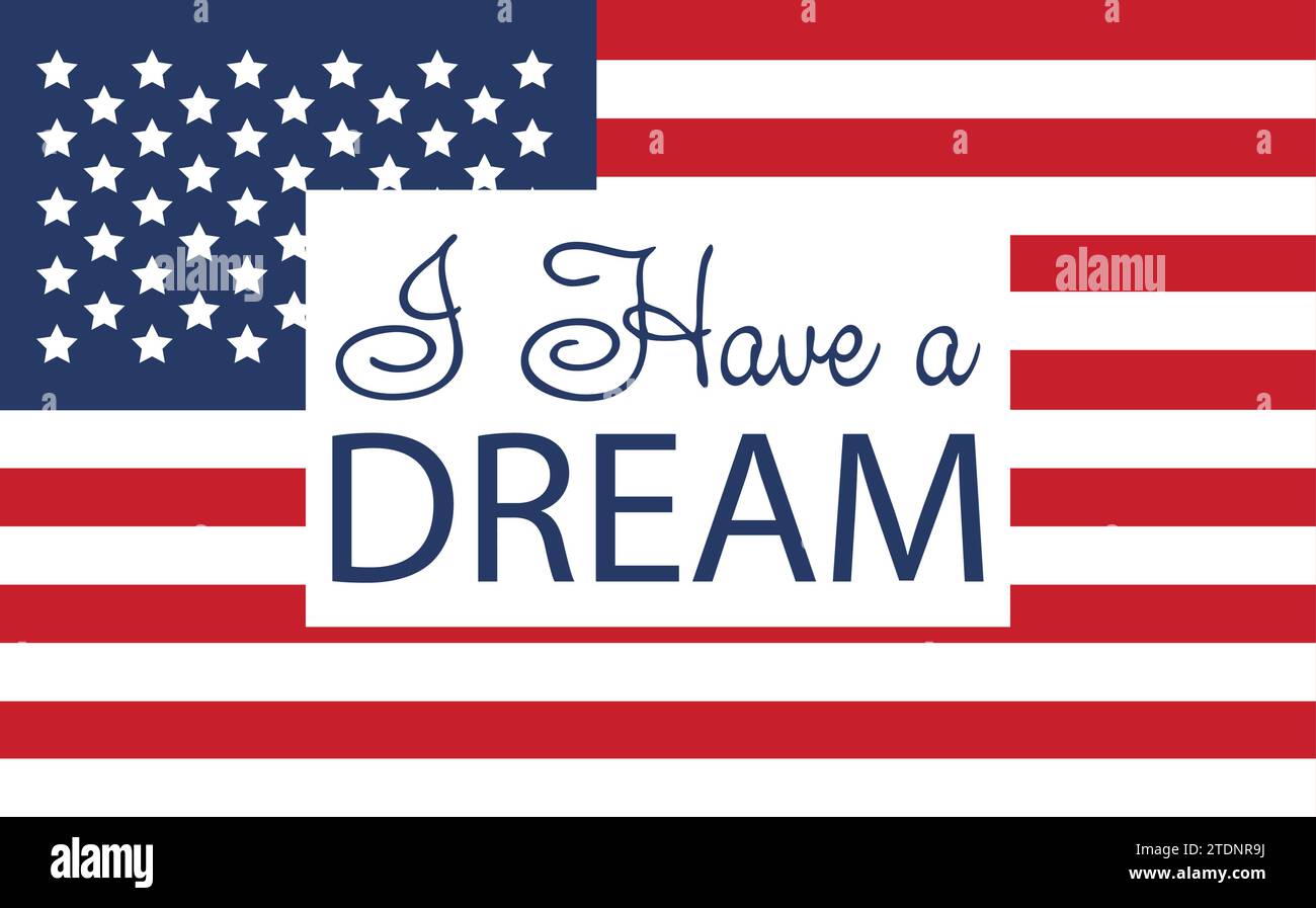 Martin Luther King Jr. Day greeting card design. MLK Day lettering ...