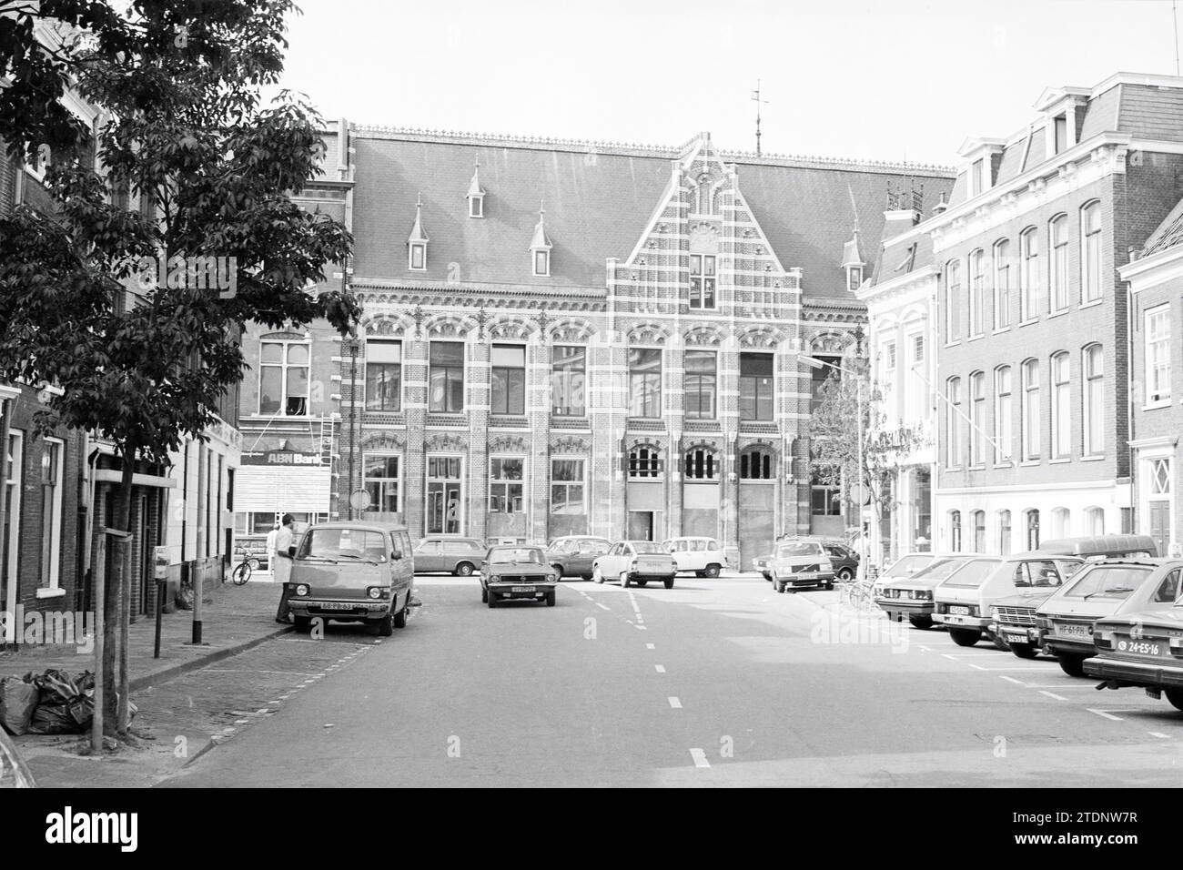 19th century building in the city center of Haarlem, Haarlem, The ...
