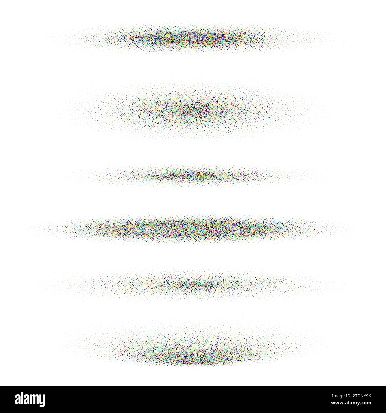 Stipple shadows set, dotted design elements. Fading gradient. Stippling ...