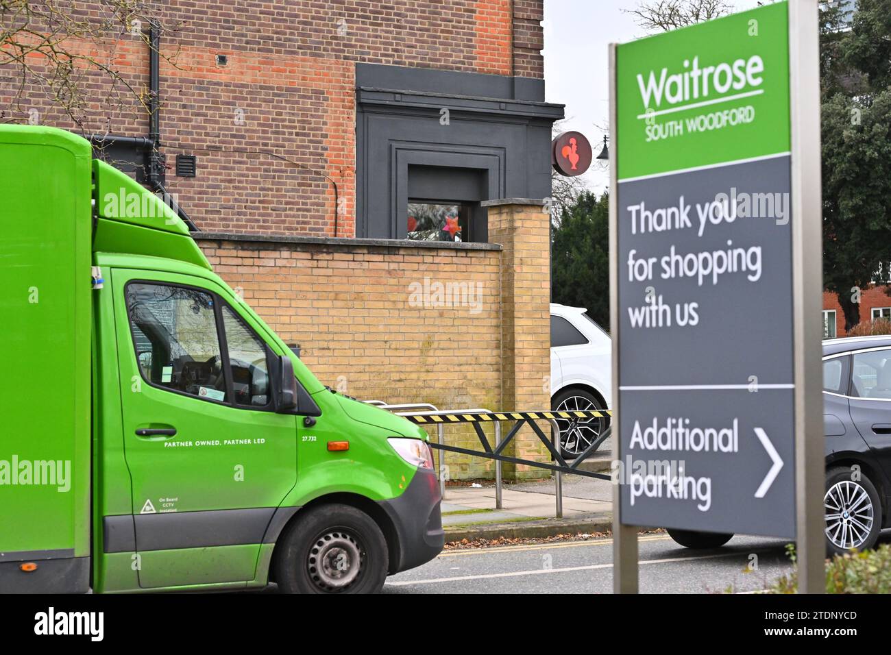 Waitrose supermarket sign and logo in London, England, UK Stock Photo ...