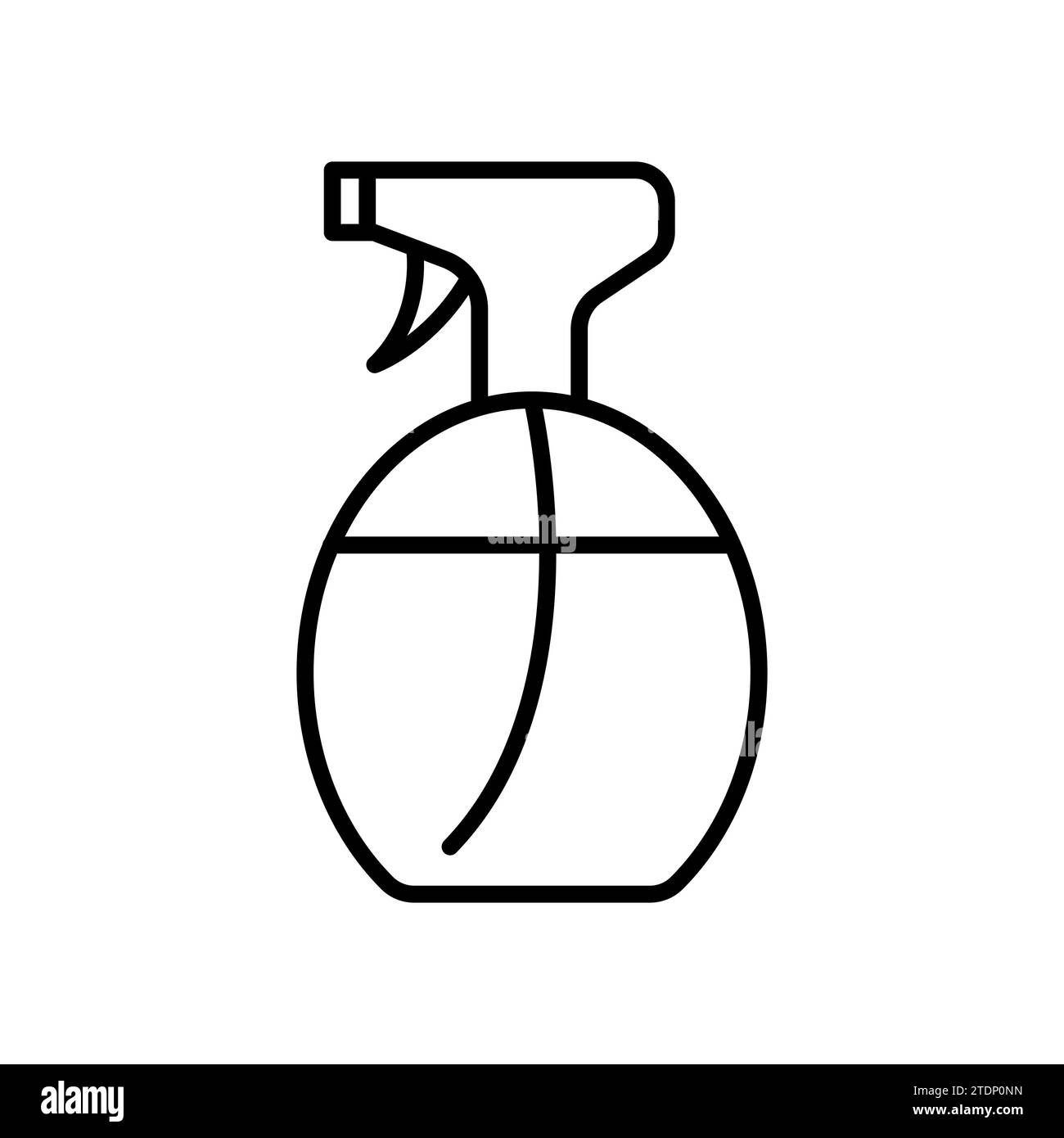 Drop antiseptic icon outline Black and White Stock Photos & Images - Alamy