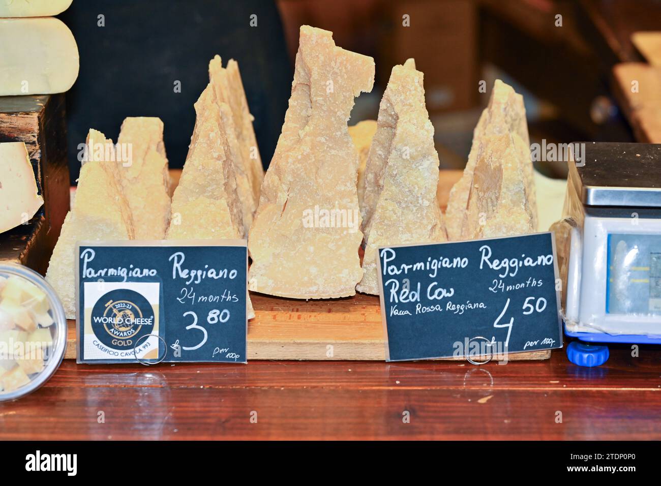 Cheese selection, various types of cheeses. Parmesan Stock Photo - Alamy