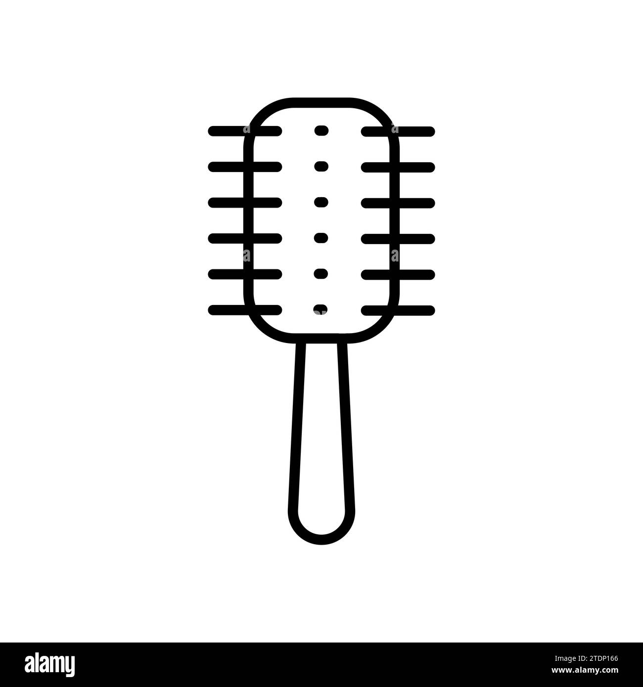 comb outline vector icon Stock Vector Image & Art - Alamy