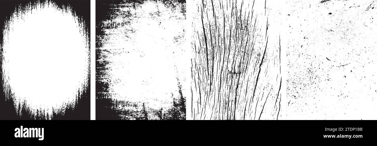 Grunge post Stamps set. Overlay texture stamps with banners , logos ...