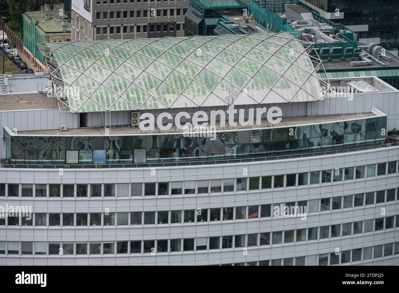 Accenture, Warsaw Towers, Sienna, Geschäftsviertel, Warschau ...