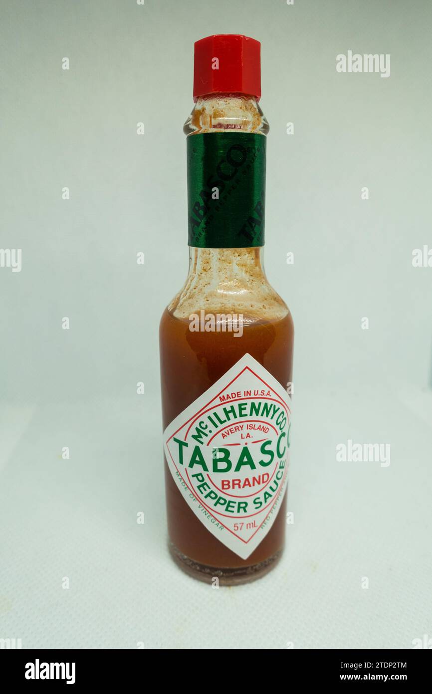 Tabasco Red Pepper Sauce Stock Photo - Alamy