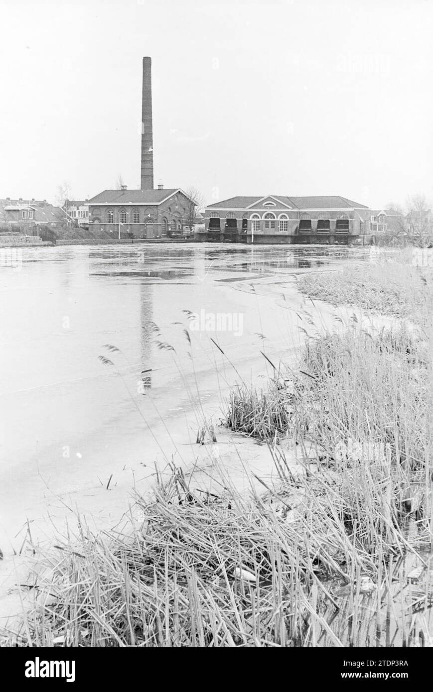 Steam pumping station, Halfweg, 10-02-1976, Whizgle News from the Past ...