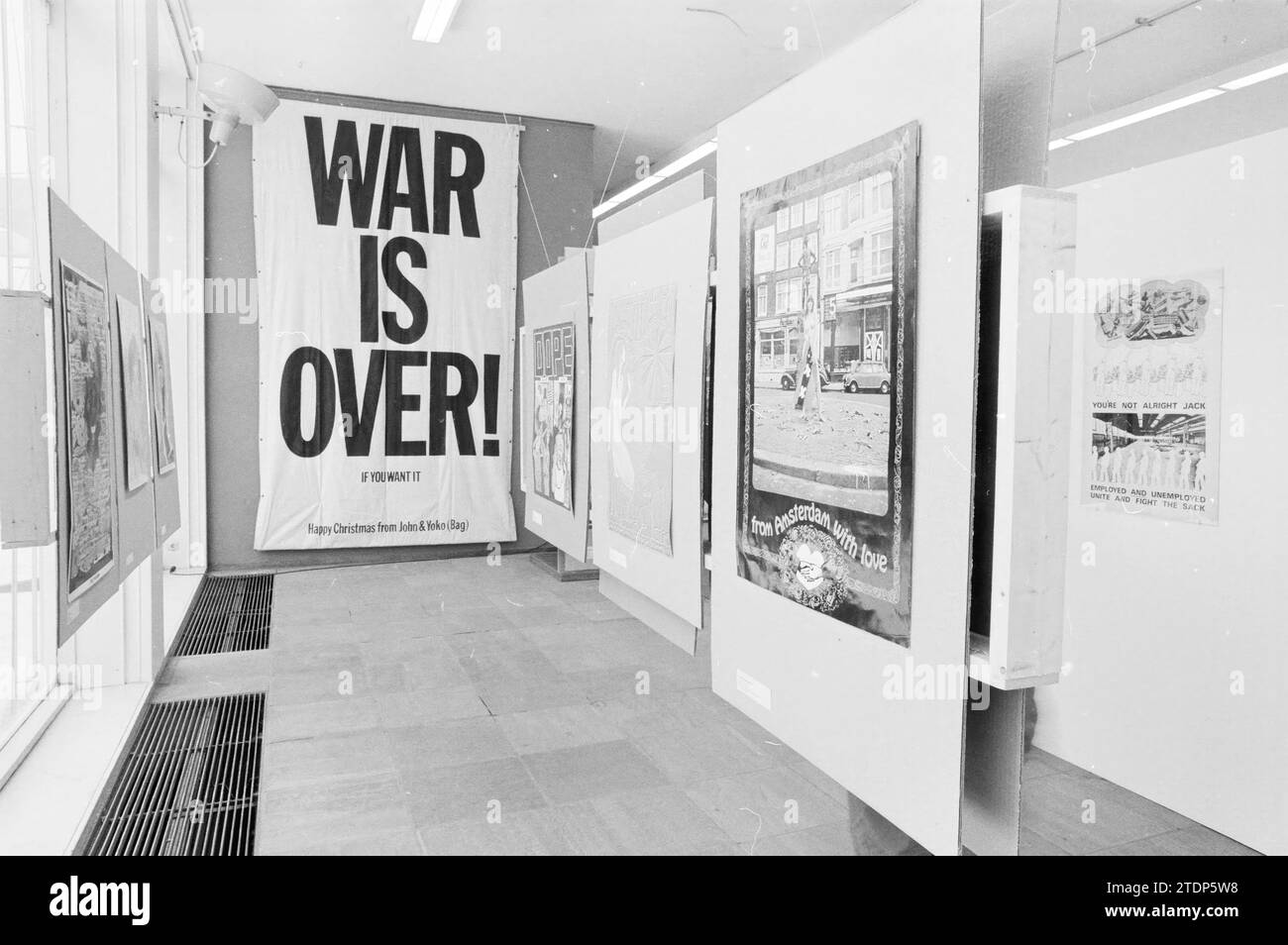 Exhibition of (political?) posters., Whizgle News from the Past ...