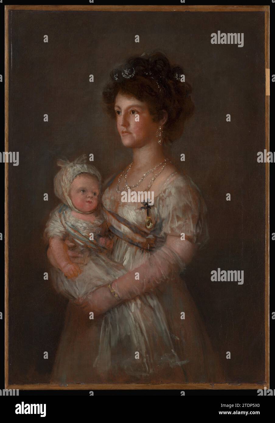 Infanta Maria Luisa (17821824) and Her Son Carlos Luis (17991883) 1930 ...