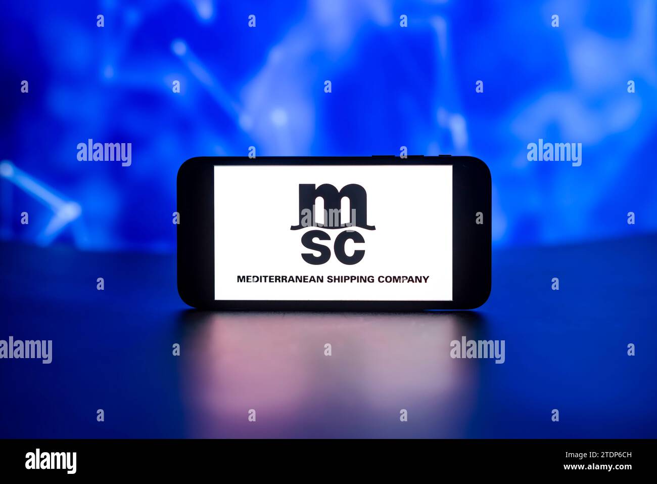 Mediterranean shipping company logo hi-res stock photography and images ...