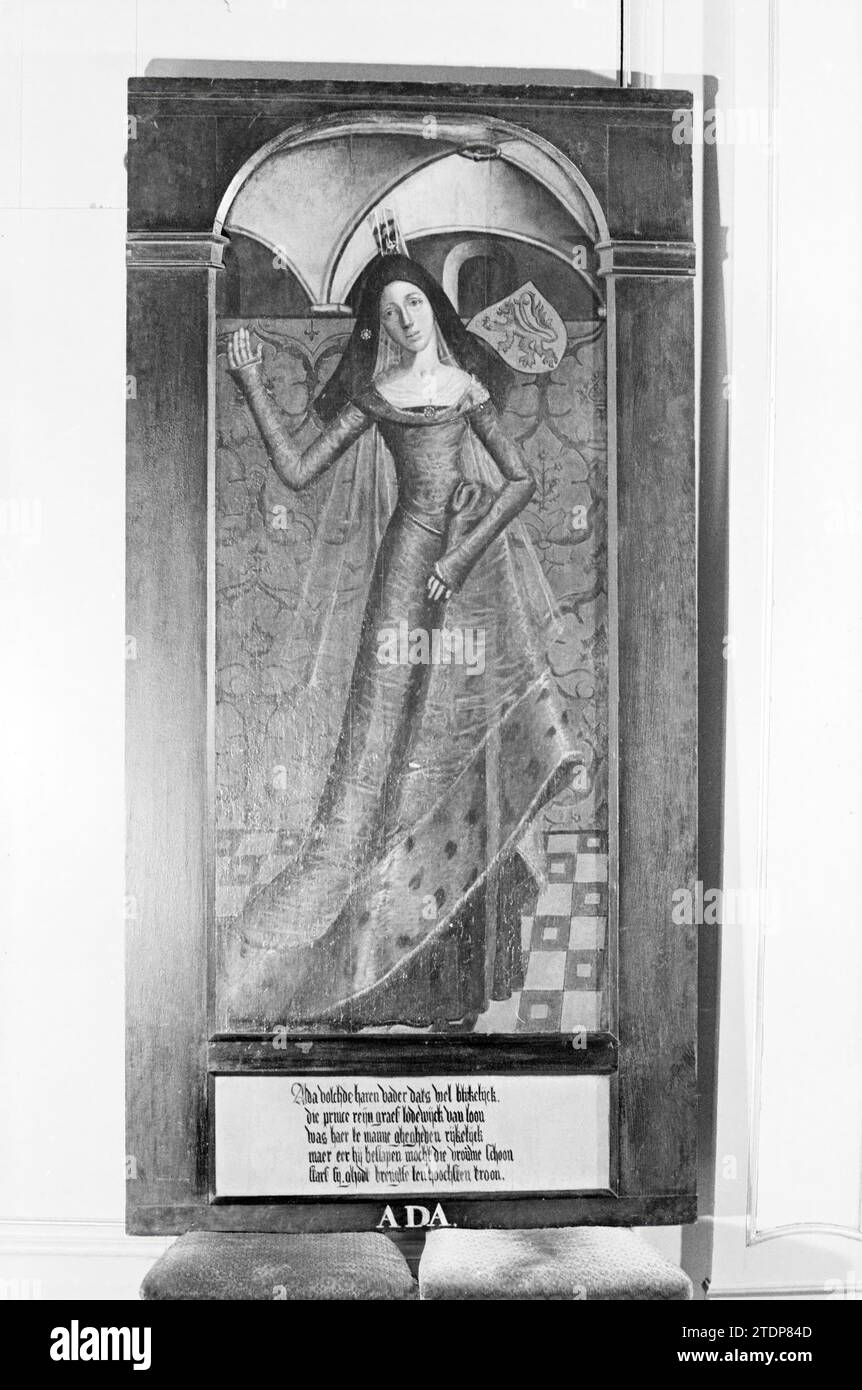 Old Dutch print of lady Ada, Whizgle News from the Past, Tailored for ...