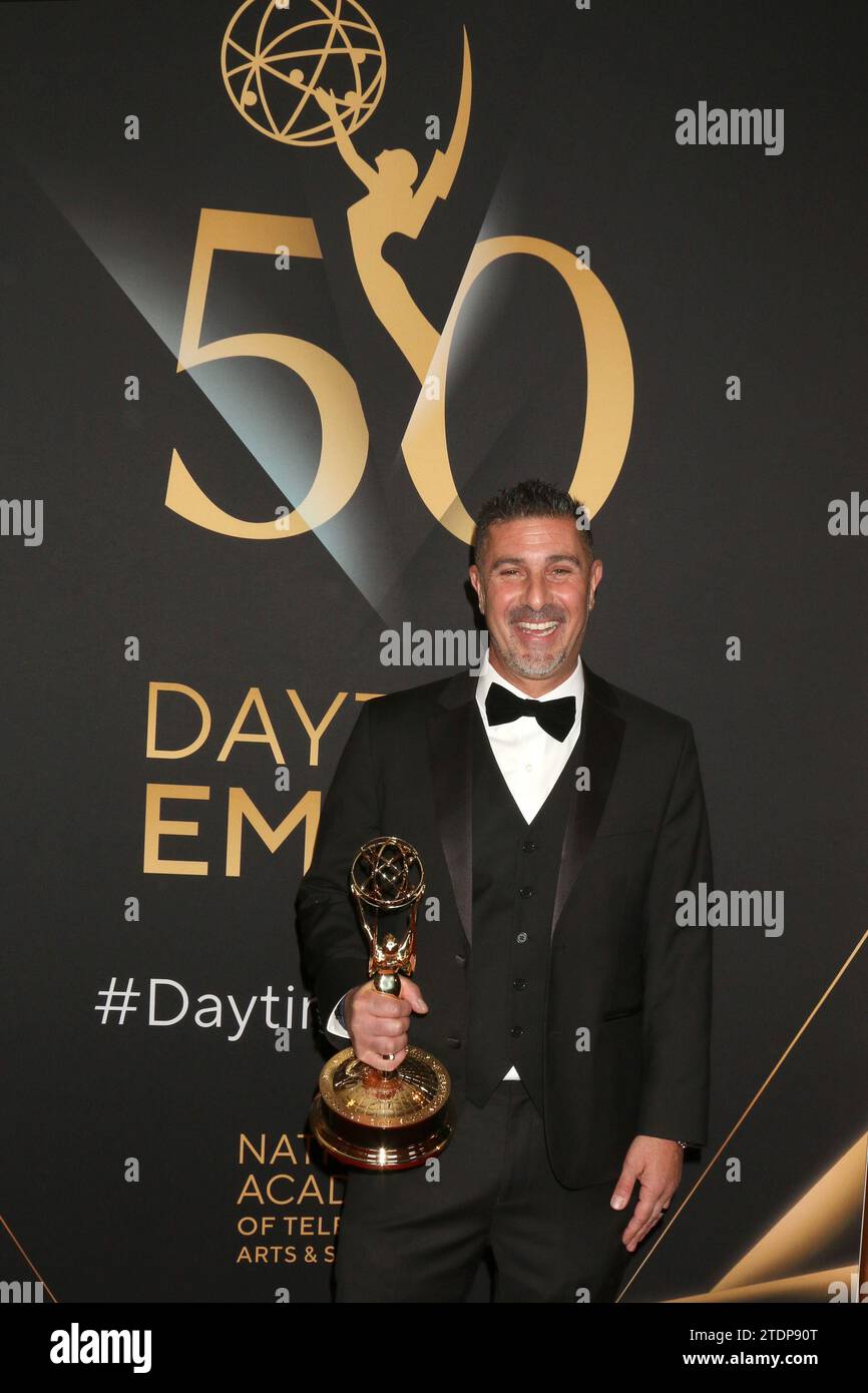 LOS ANGELES - DEC 16: Darren Langer at the 50th Daytime Emmy Creative ...