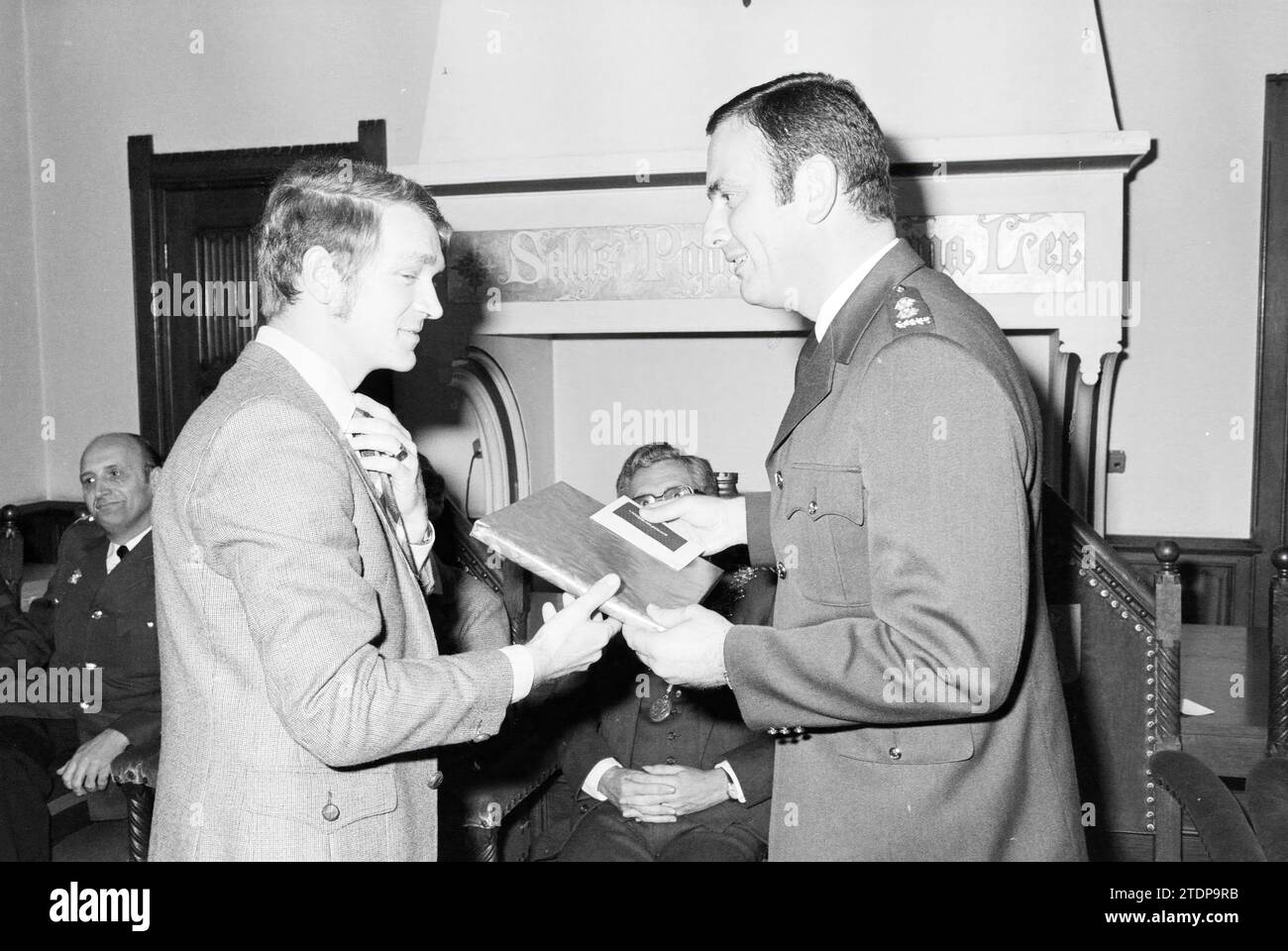 Farewell police commissioner Molenaar, Alkmaar, 24-10-1979, Whizgle ...
