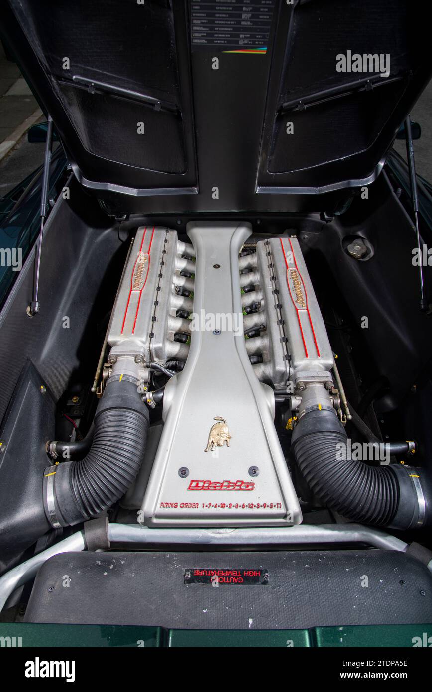Lamborghini Diablo SV Italian supercar Stock Photo - Alamy