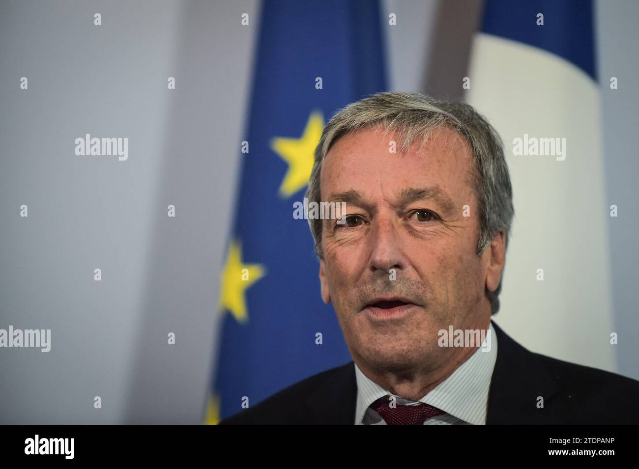Paris, France. 19th Dec, 2023. French Junior Minister for Overseas ...